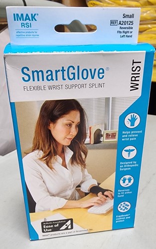 Brownmed IMAK SmartGlove - Flexible Wrist Support Splint, Size Small | eBay