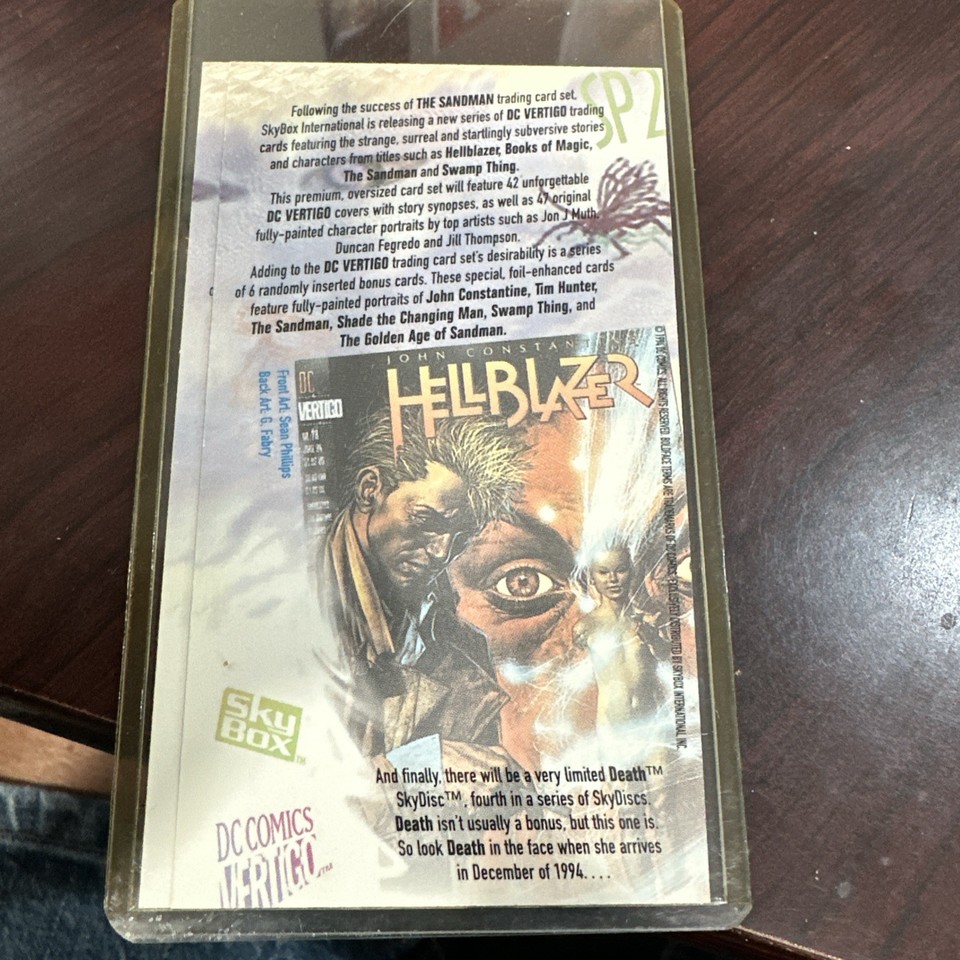 1994 Skybox John Constantine Dc Vertigo Comics Trading Card | eBay