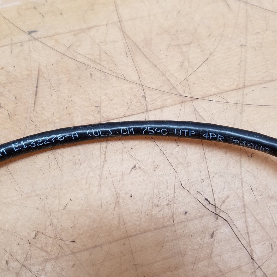 ANSI/TIA-568-C.2 CAT.6 Patch Cable E132276-A CSA LL64151-A - USED | eBay