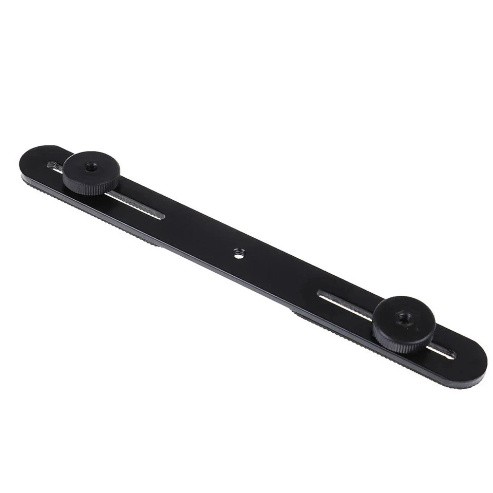 Dual Flash Bracket Hot Shoe Bracket Mount Holder for Tripod Stand ...
