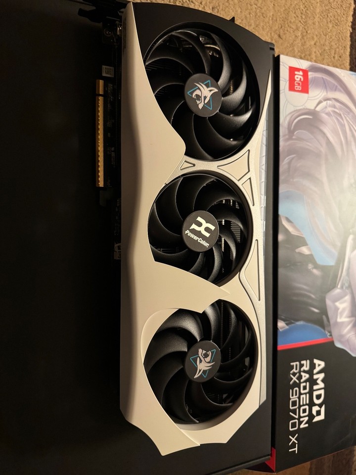 Powercolor 9070xt reva edition | eBay