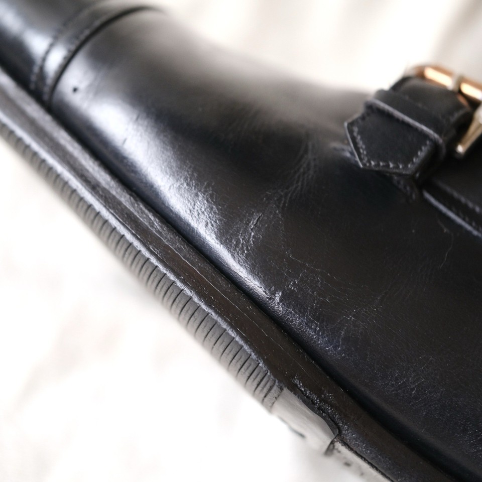 Ralph Lauren Purple Label × Gaziano & Girling GLYNN Double Monk Strap ...