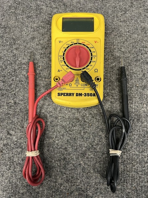 Sperry Dm-350a Digital Multimeter 4d31 for sale online | eBay