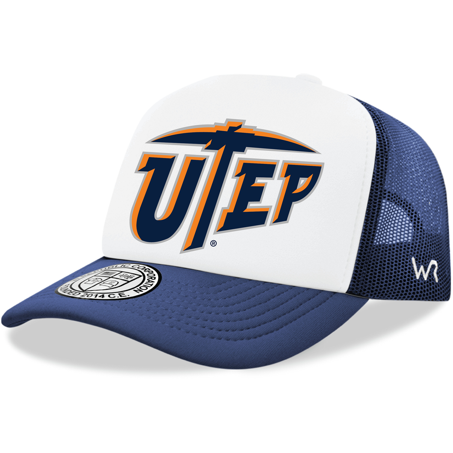 University of Texas at El Paso Miners UTEP Trucker Mesh Snapback Jumbo ...