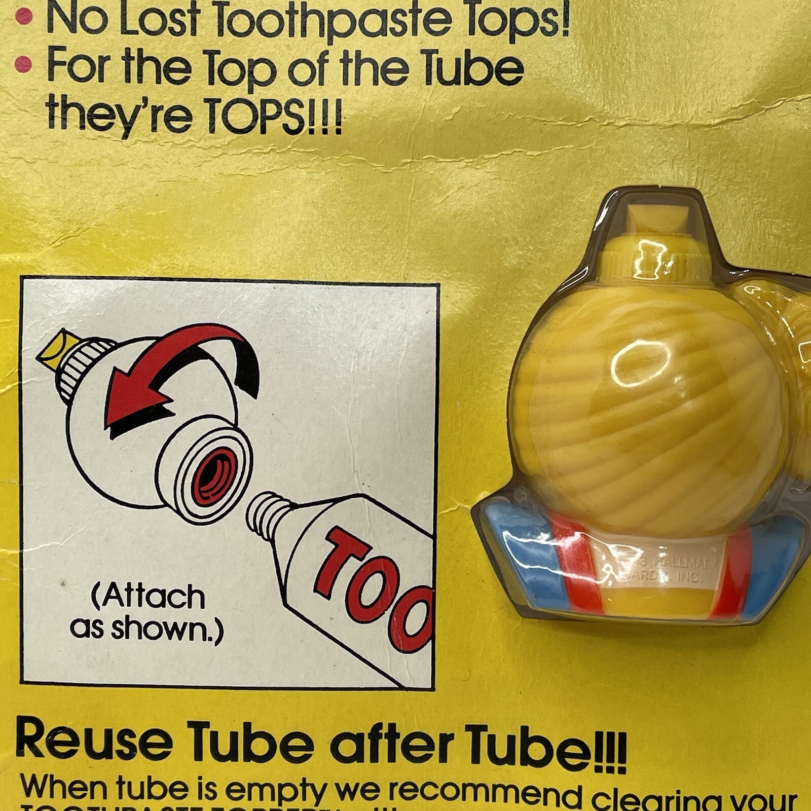 Vintage 80s Rainbow Brite Toothpaste Topper Doll Head Rare Collectable ...