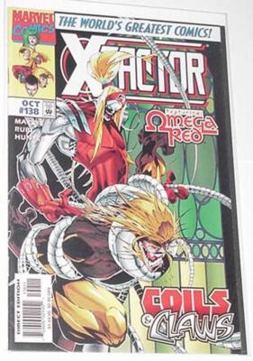 X-Factor 138 NM Howard Mackie Sabretooth vs Omega Red Havok Dark Beast ...