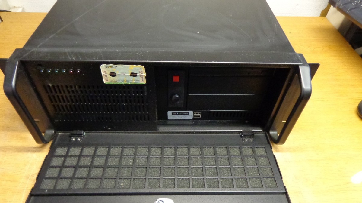 Industrial 4u Rack Mount Computer Server Stealth Model