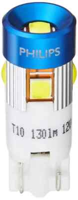 Philips Car LED Light Bulbs X-tremeUltinon T10 6500K 130lm 12V 1.3W | eBay