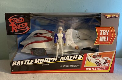 Speed Racer Movie Battle Morph Mach 6 Car with Lights & Sounds 14-inch ...