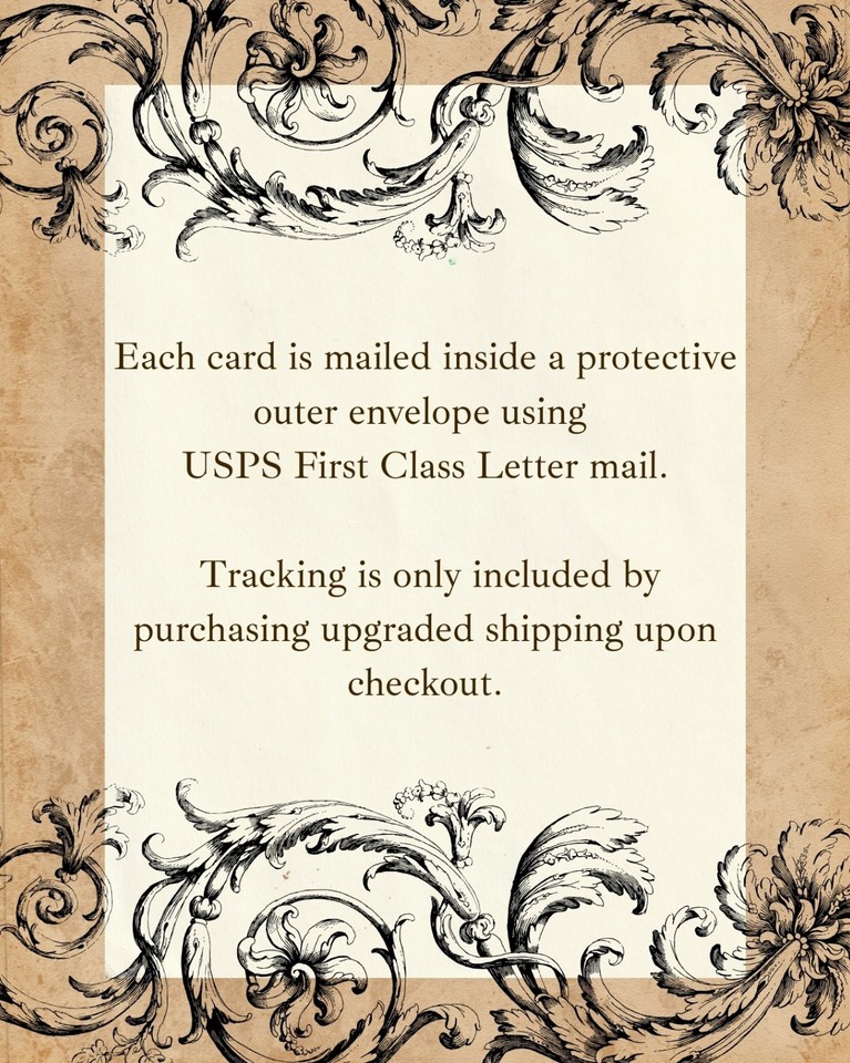 Vintage Victorian Edgar Allan Poe Rose Card Gothic Dark Humor Antique ...