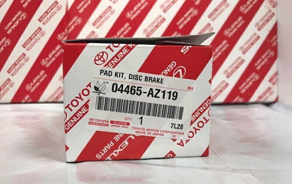 2008-2019 TOYOTA HIGHLANDER / HV FRONT CERAMIC BRAKE PADS GEN OEM 04465 ...