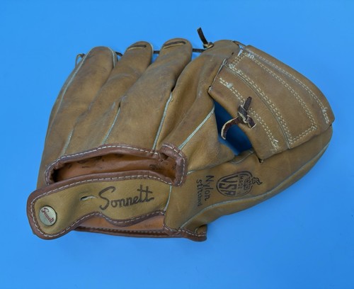 Vintage Sonnett Leather Baseball Glove / Mitt, Walter Moryn LH | eBay