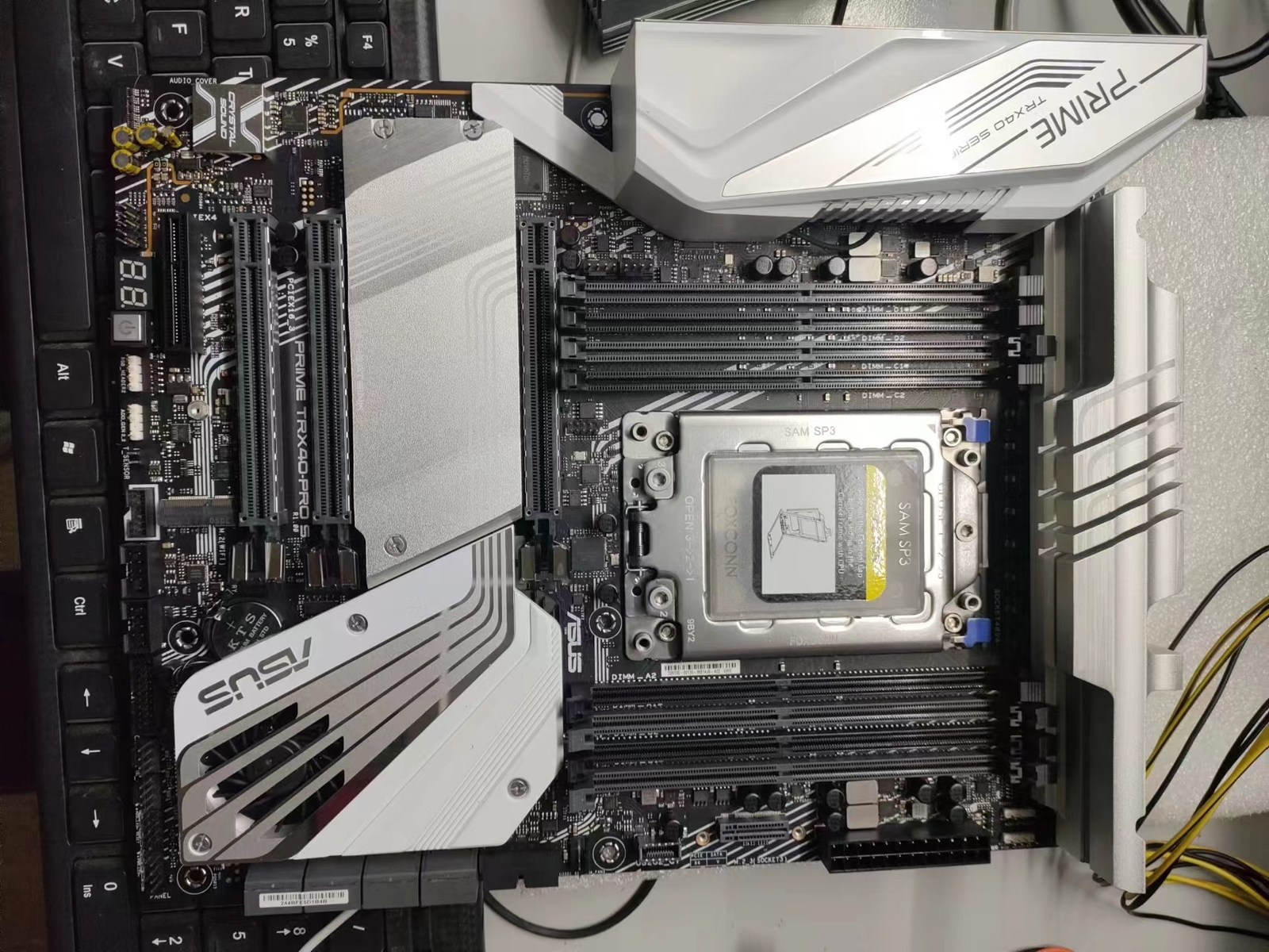 ASUS Prime trx40 Pro s + AMD Ryzen Threadripper 3960x 24 cores 48 ...