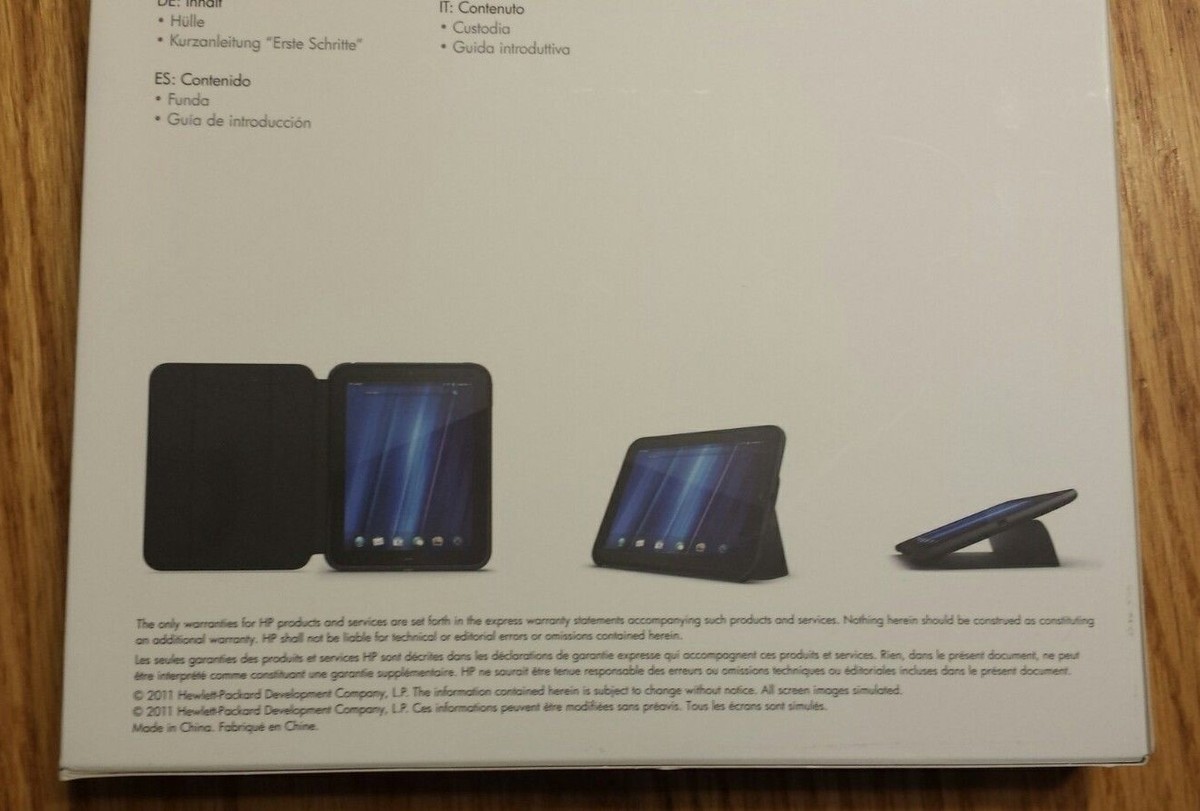 Hp Touchpad Box