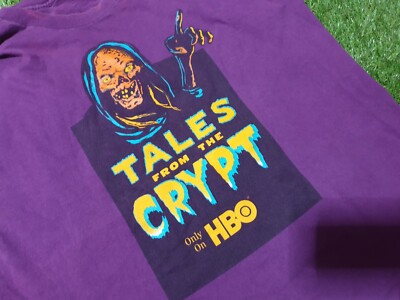 Vintage Tales From The Crypt TV Show Promo T Shirt HBO Crypt Keeper ...
