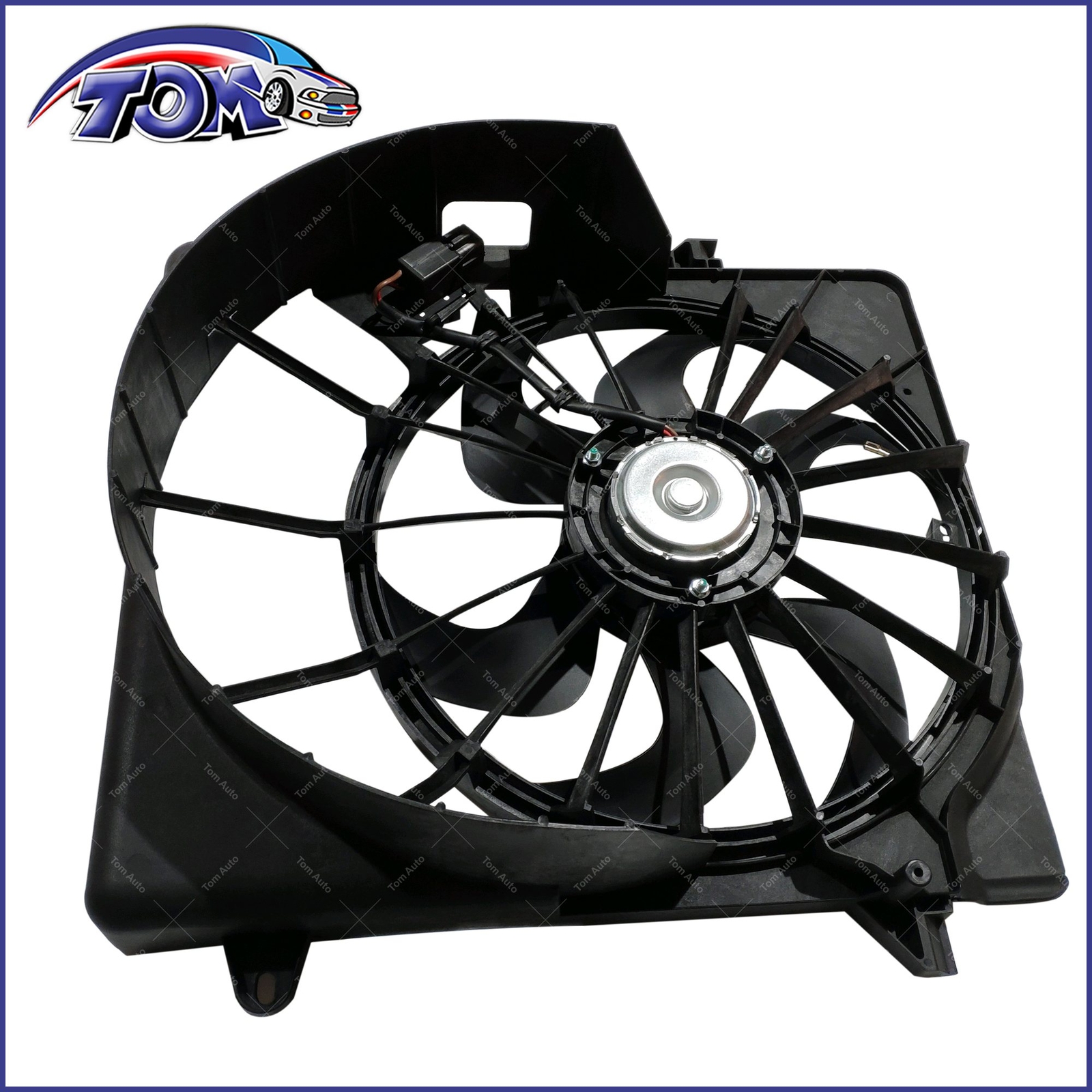 New Radiator Cooling Fan Assembly For Jeep Liberty 3.7L V6 08-12 ...