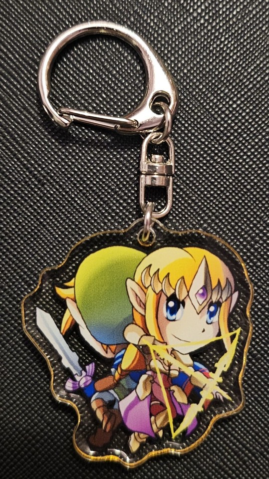 Legend Of Zelda Link And Zelda Reverible Key Chain | eBay