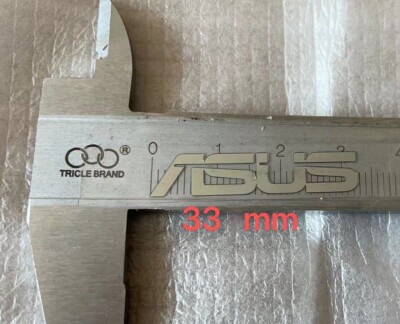 New Logo Badge Sticker For Asus Laptop LCD Rear Lid Top Back Cover A ...