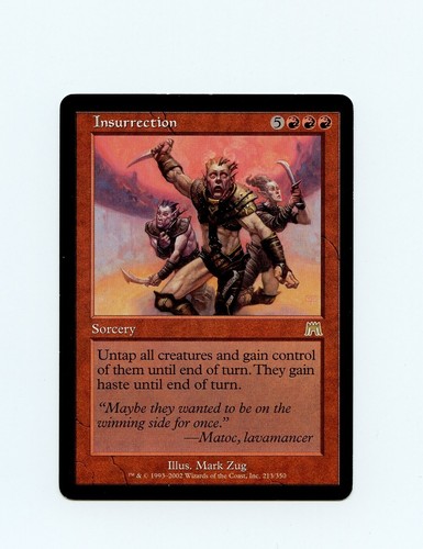 Insurrection Onslaught LP MTG Magic the Gathering f | eBay