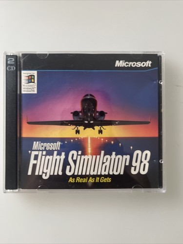 Microsoft Flight Simulator 98 (PC, 1997) CD & Case | eBay