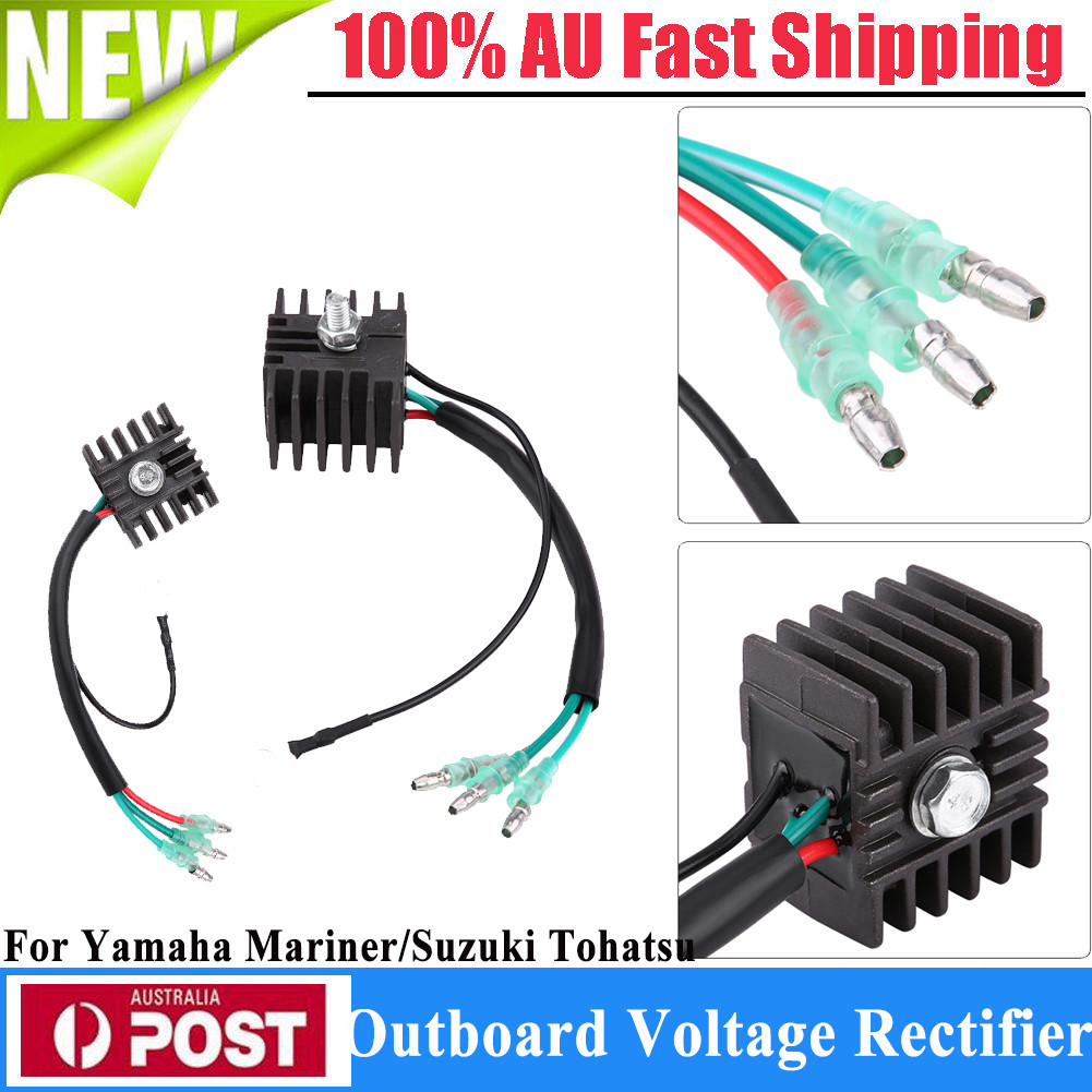 For Yamaha Outboard Motor Voltage Regulator Rectifier Replacement Plug ...