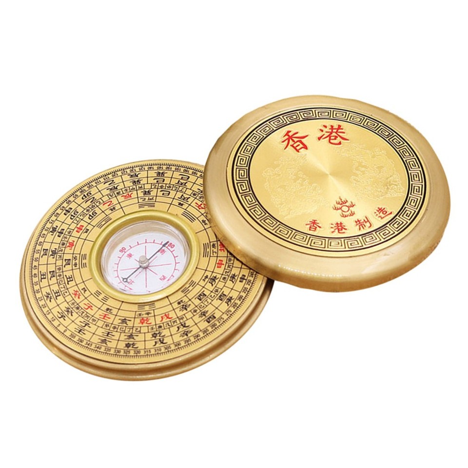 Outdoor Compass Round-shaped Chinese Ancient Decorative Nautical | eBay UK