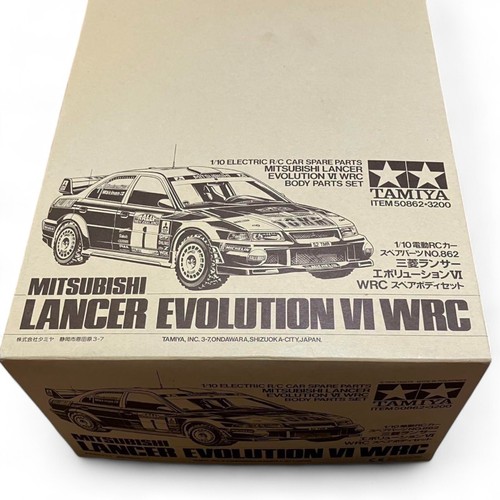 TAMIYA 1/10 RC MITSUBISHI LANCER EVOLUTION 6 WRC Spare Body | eBay