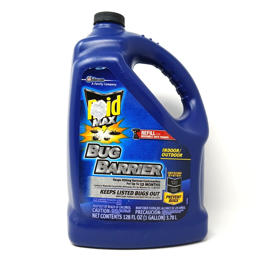 Raid Max Bug Barrier Refill 128 oz - See photo & read description. Hard ...