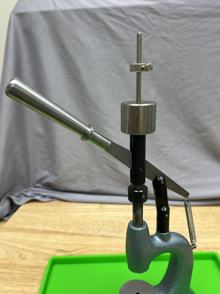 Horia staking tool with lever to rivet watchmaker lathe tools bergeon ...