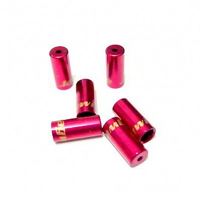 gobike88 Jagwire Ferrule Open End Caps, 4mm, 6 pieces, Red, A37 | eBay