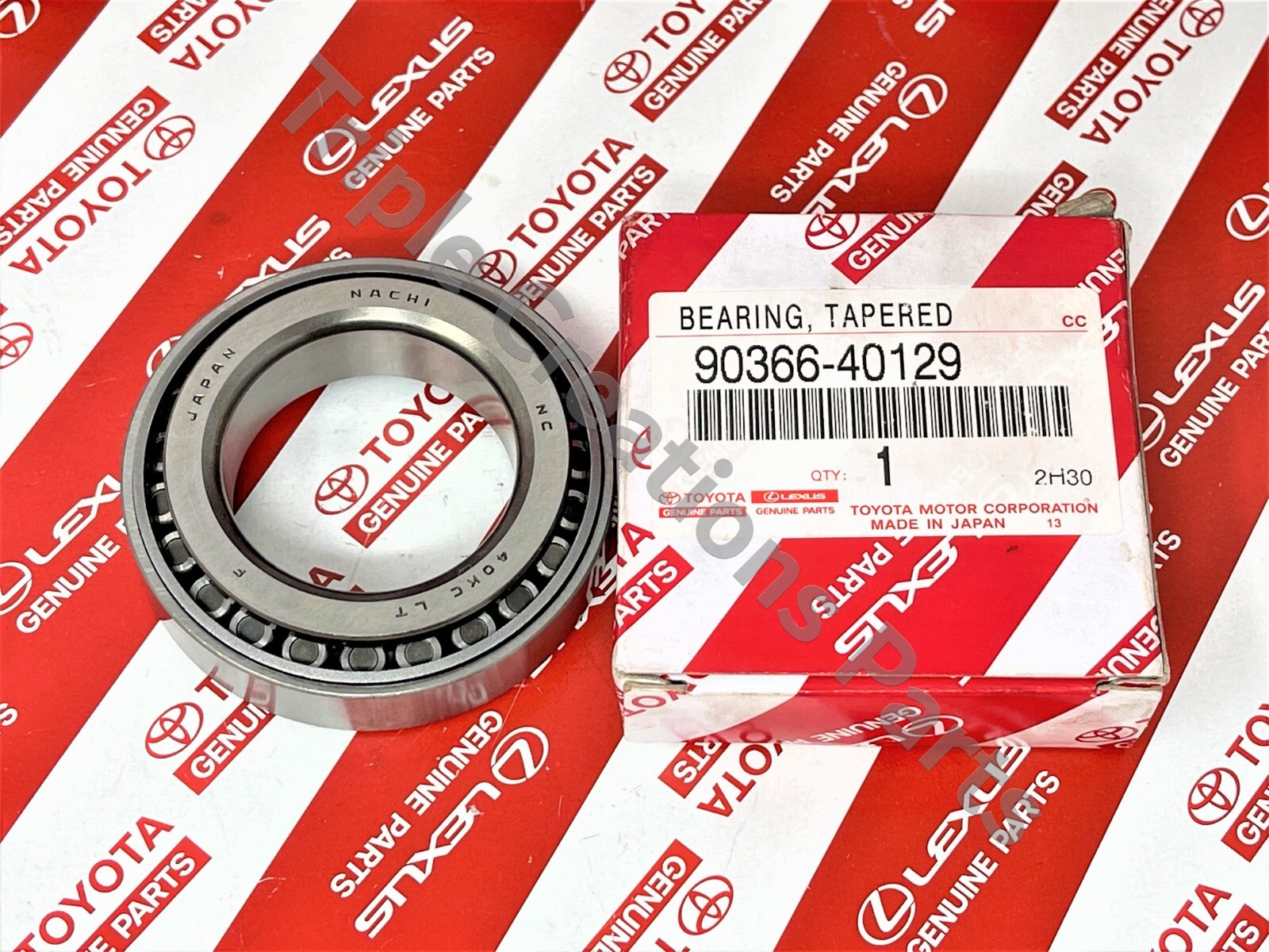 TOYOTA GENUINE 90366-40129 BEARING, TAPERED ROLLER OEM 9036640129 | eBay