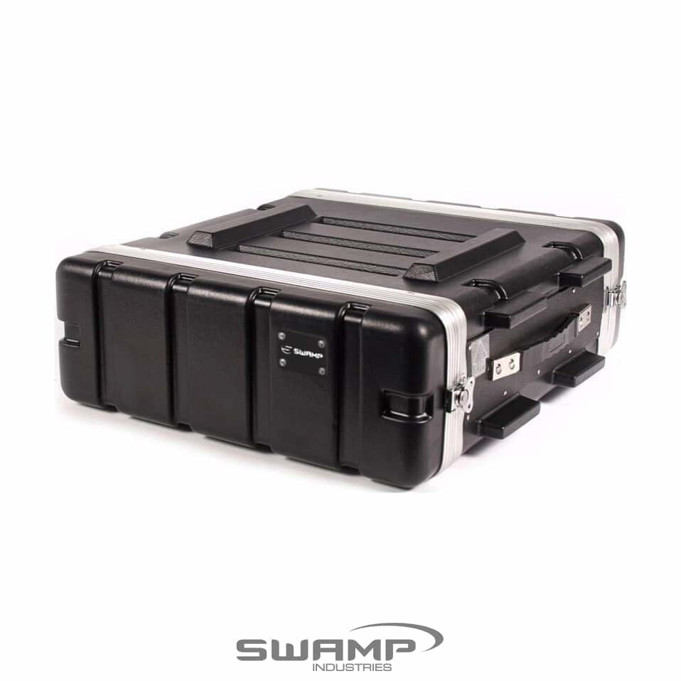 SWAMP 3RU ABS Roadcase Rack / Amp / Flight Case - 19 inch, 3U | eBay