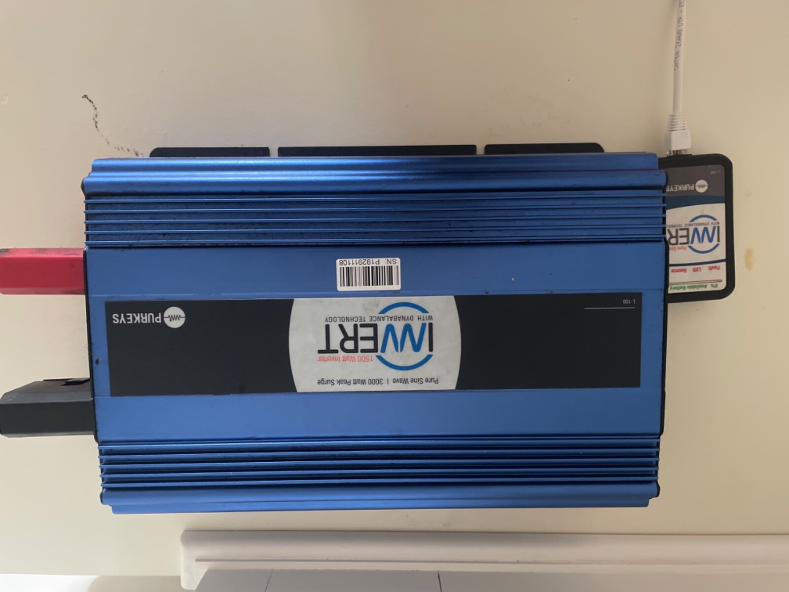 Purkeys INVERT Pure Sine Wave 3000 Watt Peak Surge Power Inverter NICE ...