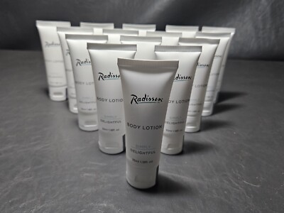 LOT OF 15 SIMPLY DELIGHTFUL TRAVEL SIZE BODY LOTION - Radisson 35ML 1 ...
