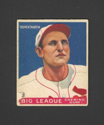1933 Goudey #62 Pepper Martin | eBay
