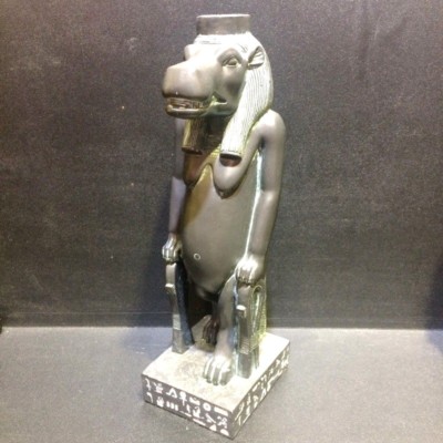 8" Egyptian Statue Taweret Goddess Hippo Ancient Egypt Sculpture Figure ...