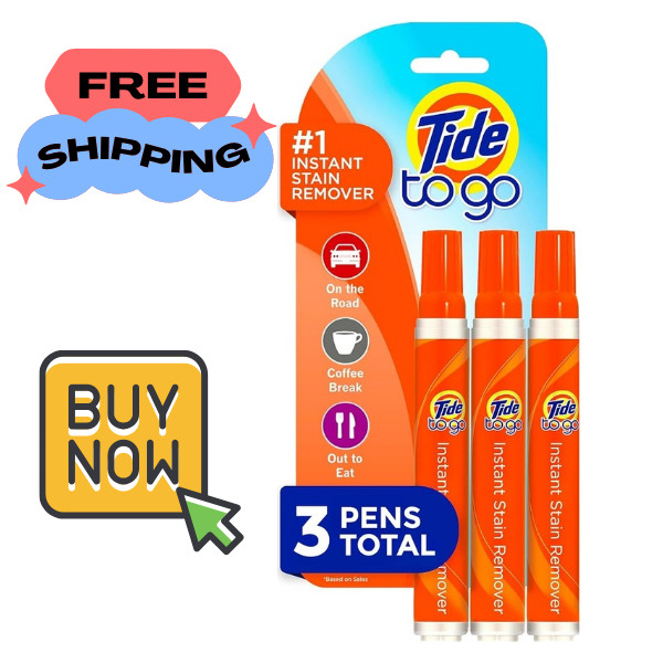 Tide Stain Remover for Clothes Tide To Go Pen Instant Stain & Spot ...
