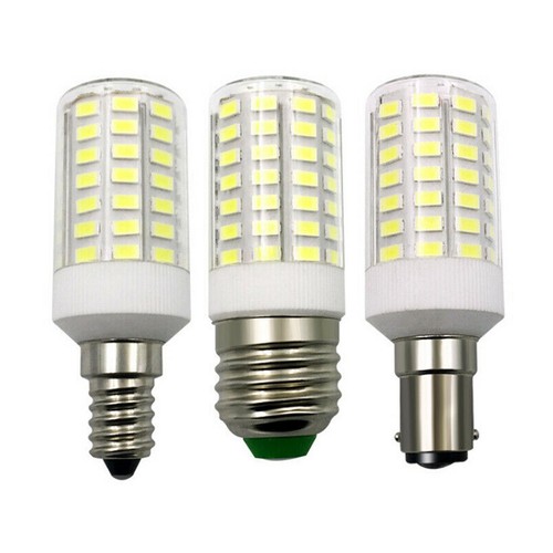 E27/E14/BA15D LED Lights Bulb 66-5730 Corn Light Lamp 12V 5W fit Solar ...
