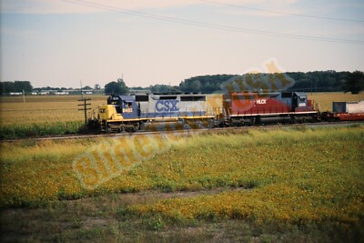 Vtg 2000 Train Slide 8482 CSX Engine Toledo OH X7B053 | eBay