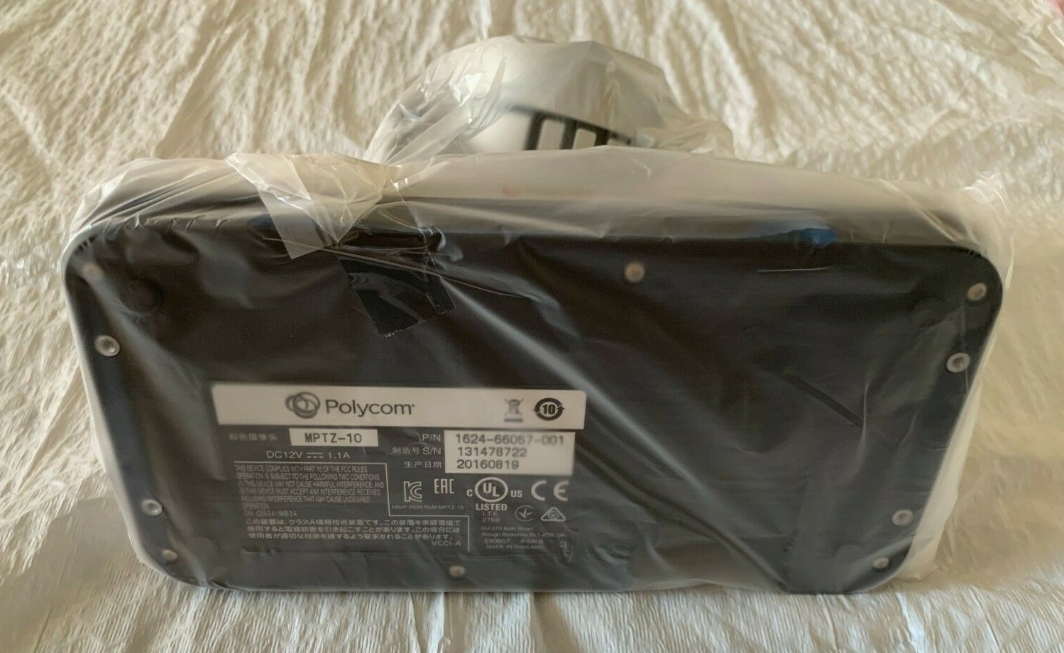 Brand New Polycom MPTZ-10 Eagle Eye IV 12x 1080P Video Conferencing ...