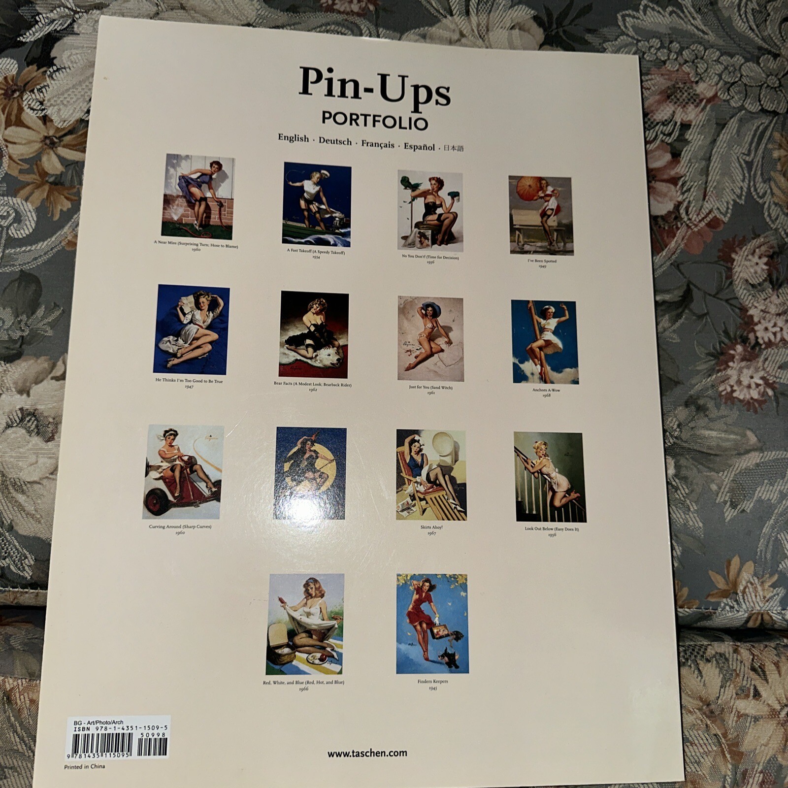 Gil Elvgren Pin-ups 14 Frameable Prints Taschen Portfolio 50s NICE! NEW ...