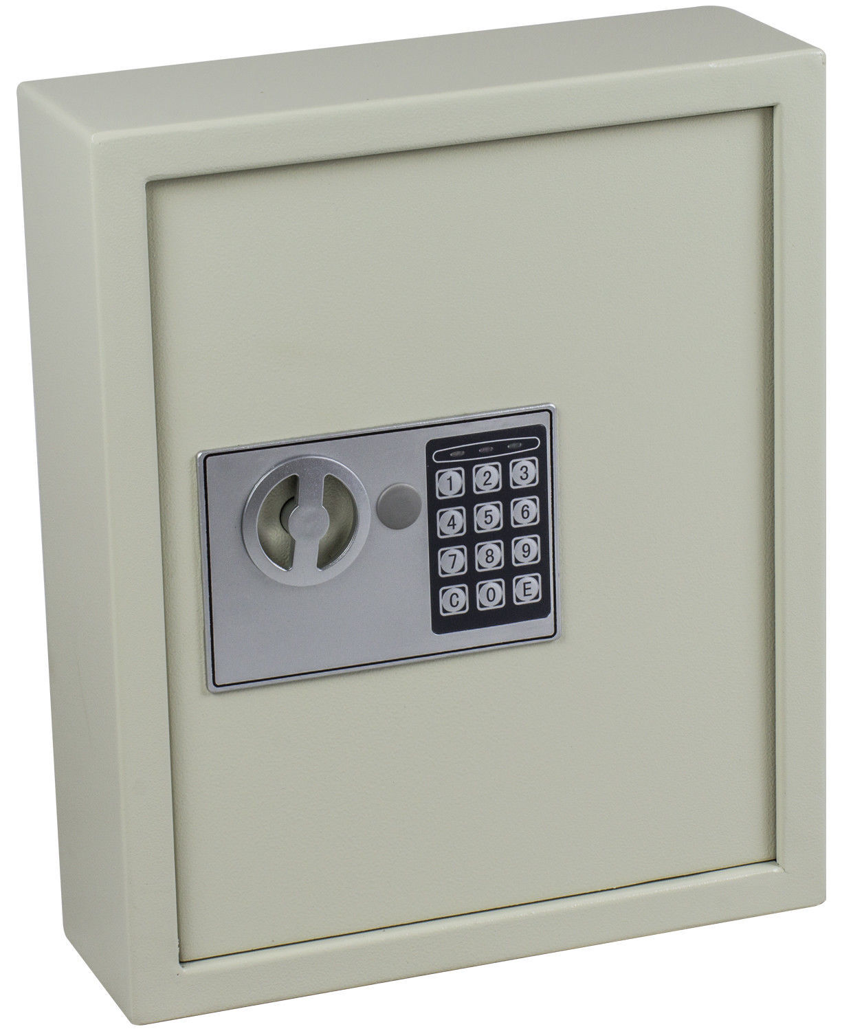 Hausen Wall Mounted 48 Key Electric Combination Lock Cabinet Safe ...