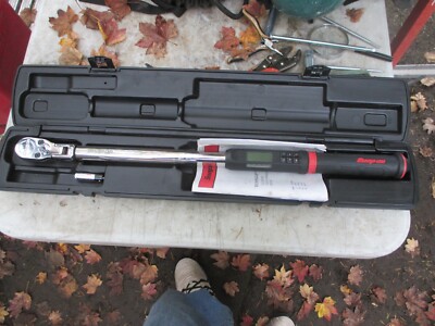 Snap-on ATECH3FR250B Electronic Torque Wrench, in case, works great | eBay