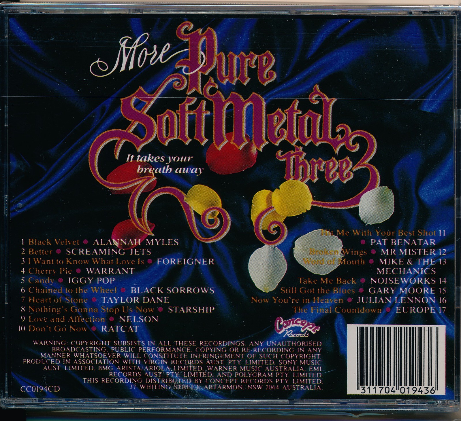 Pure Soft Metal III CD Concept CC0194CD | eBay