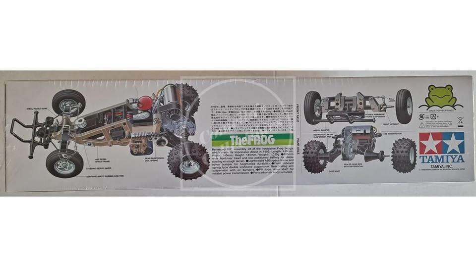 Tamiya RC 1/10 The Frog 2WD Off Road Kit w/ Motor and ESC #58354-60A | eBay
