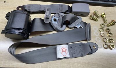 Universal 3 Point Inertia Seat Belts Retractable Car Safety Belt ...