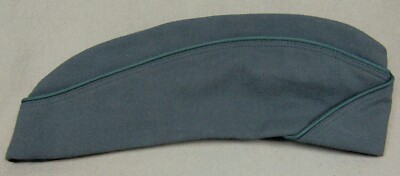 US Army Women's EM Garrison Cap AG344 1987 Bernard Cap Co. Size 22 1/2 ...