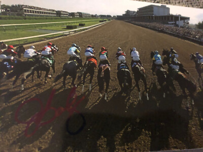 Jockey Jerry Bailey Signed 4x6 Photo Autographed Horse Racing | eBay