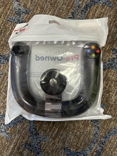 Microsoft Xbox 360 Wireless Racing Wheel Controller Steering U Shape ...