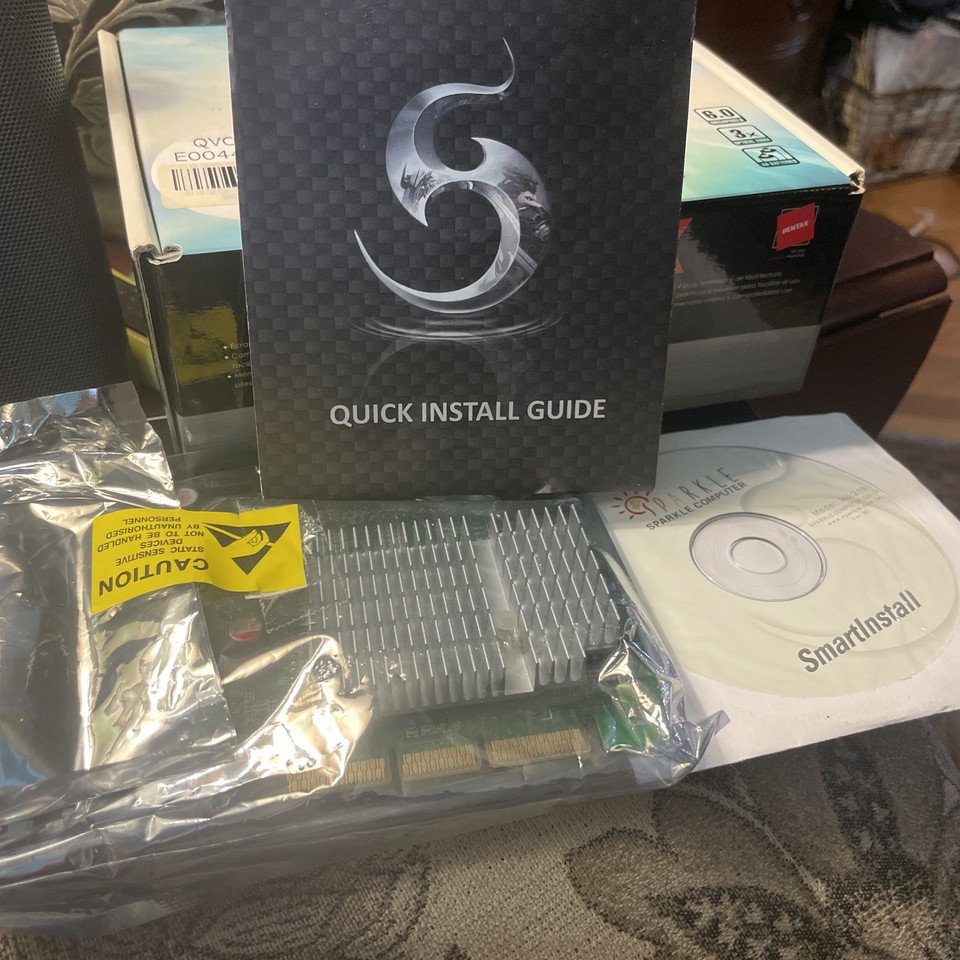 NVIDIA GeForce FX 5200 256MB DDR AGP VGA DVI TV Out NEW Sealed Graphics ...